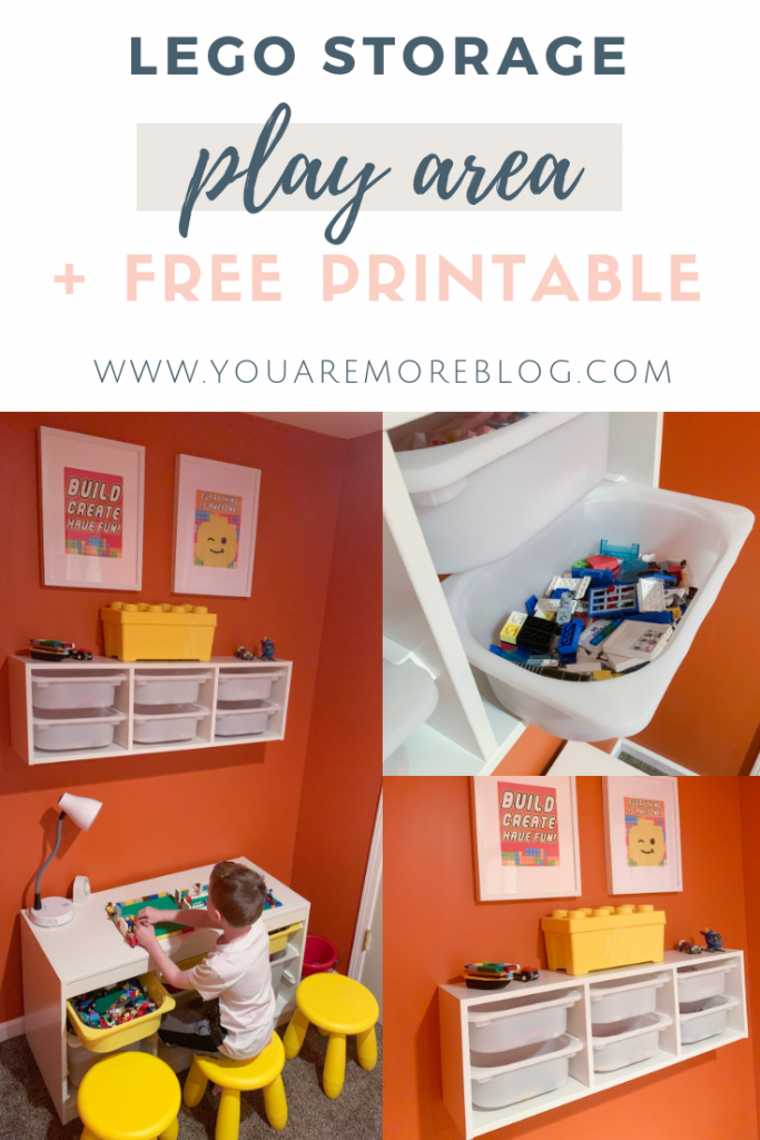 Lego Storage + Play Area - You Are More